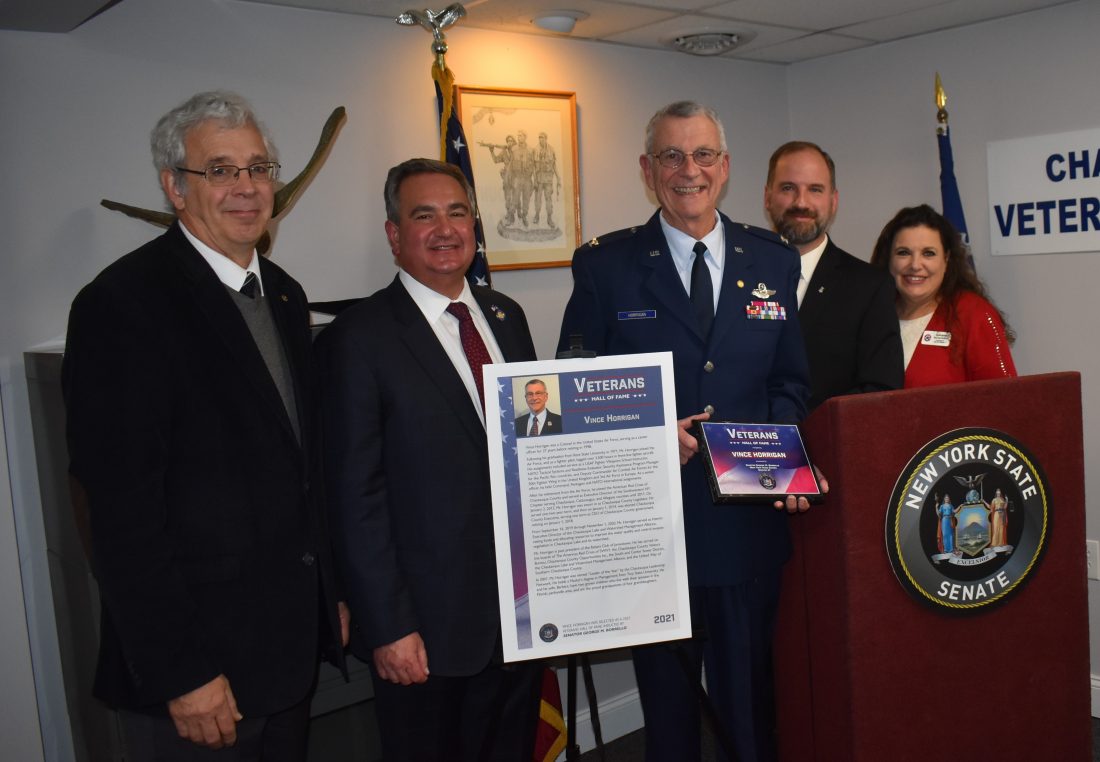 Horrigan inducted into Senate Veterans’ Hall Of Fame | News, Sports ...